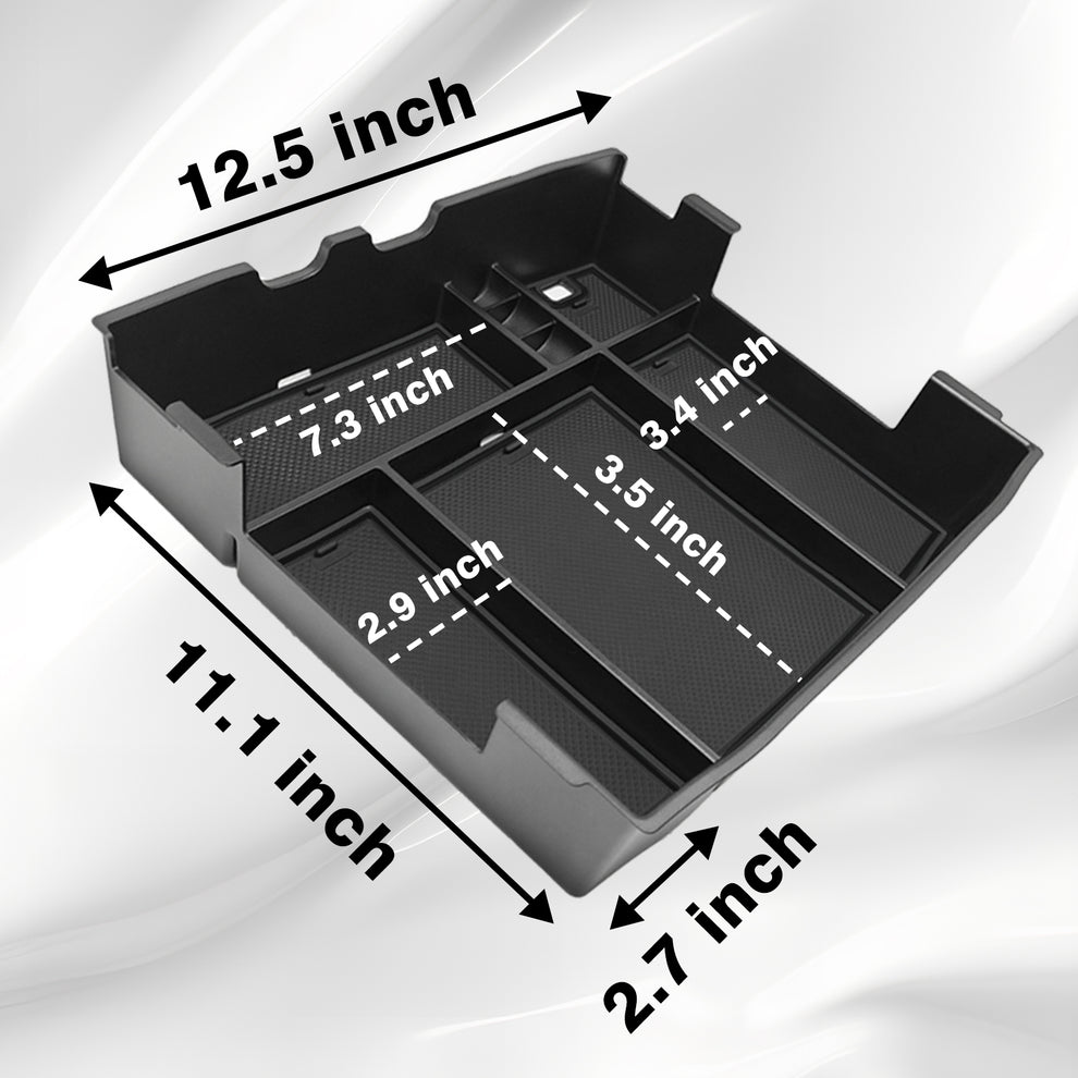 Center Console Organizer for 2023-2024 Ford F250 F350 F450 Super Duty ...